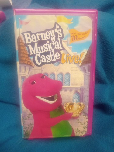 Barney's Musical Castle Live! (VHS, 2000) for sale online | eBay