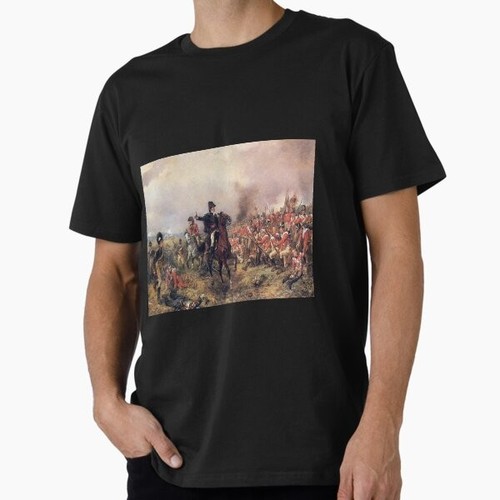 The Battle of Waterloo - Napoleonic Wars - 1815 - Th T-Shirt Made USA ...