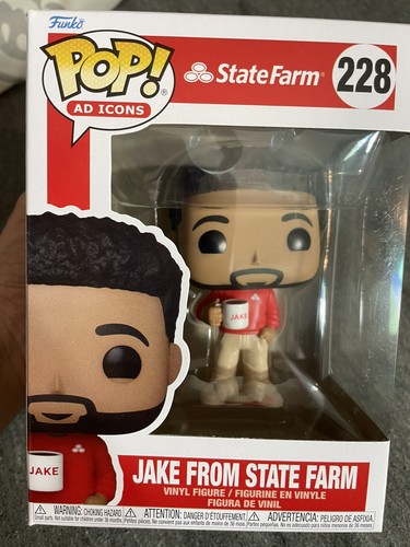 Funko POP! ‘Jake From State Farm’ #228 Ad Icons Brand NEW from NBA All ...
