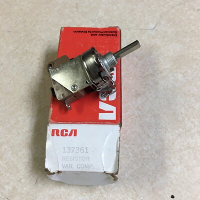 New Old Stock RCA Variable Resistor 35K Logarithmic Potentiometer w ...