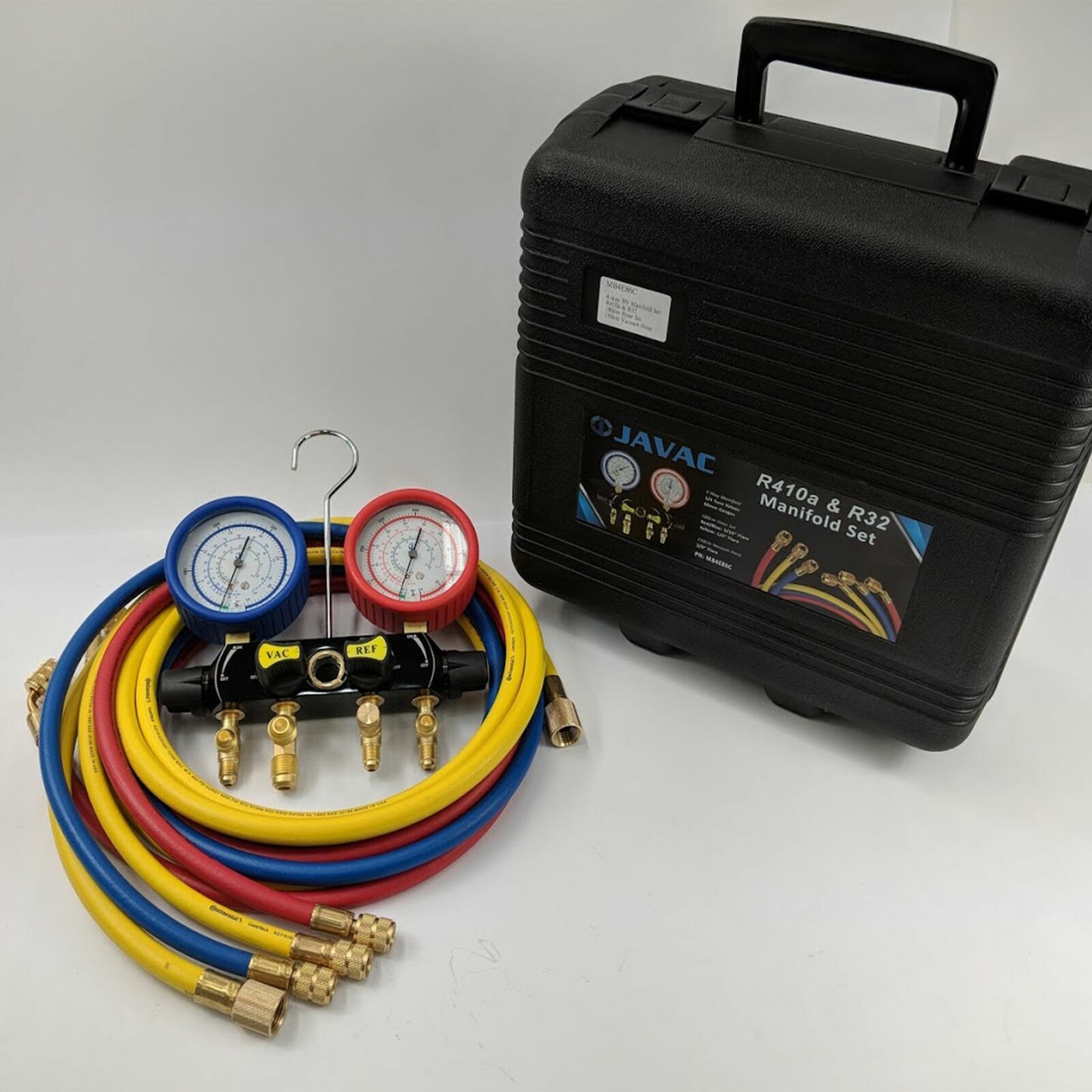 R32 Refrigerant Manifold Gauge Set, Quality A2L Rated set from Javac ...