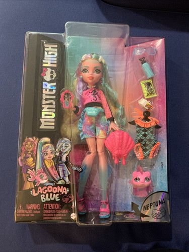 Monster High Doll Lagoona Blue & Neptuna G3 Reboot Mattel 2022 ...