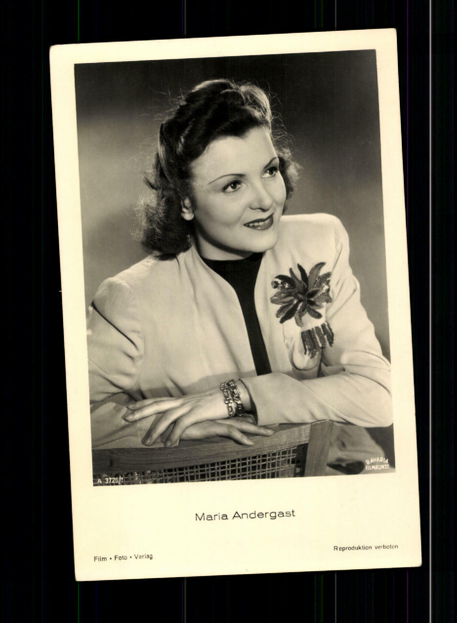 Maria Andergast Film Foto Verlag Postkarte ## BC 158358 | eBay