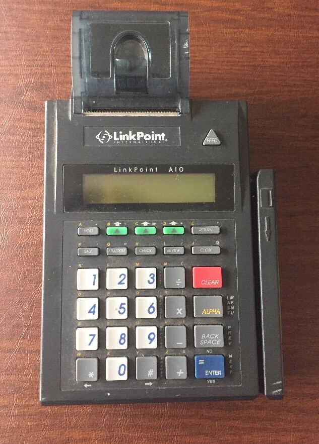 Paper Roll Cover For LinkPoint International AIO LPAIO Credit Card ...