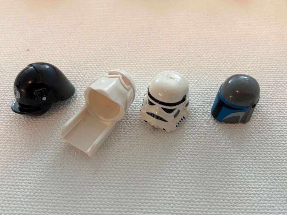 LEGO Star Wars Minifigure Parts Lot - Clone Troopers/R2-D2/Ewok/Droid ...