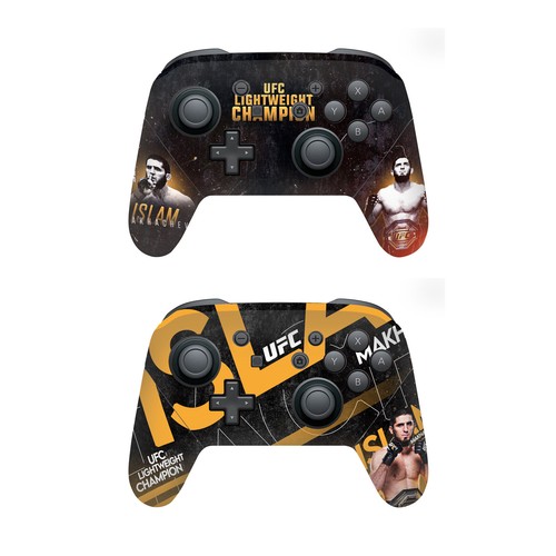 OFFICIAL UFC ISLAM MAKHACHEV VINYL SKIN DECAL FOR NINTENDO SWITCH PRO ...