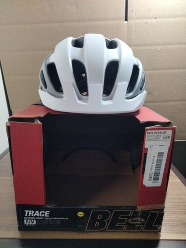 Bell Trace Mips Cycling Helmet Adult Universal Sizing Small Medium White Silver | eBay