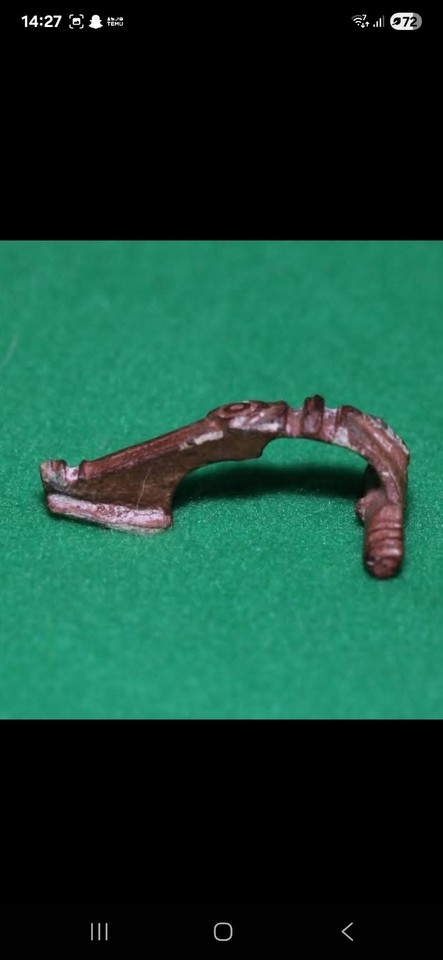 Ancient Roman Bronze Fibula Brooch Metal Detecting Find Beautiful ...
