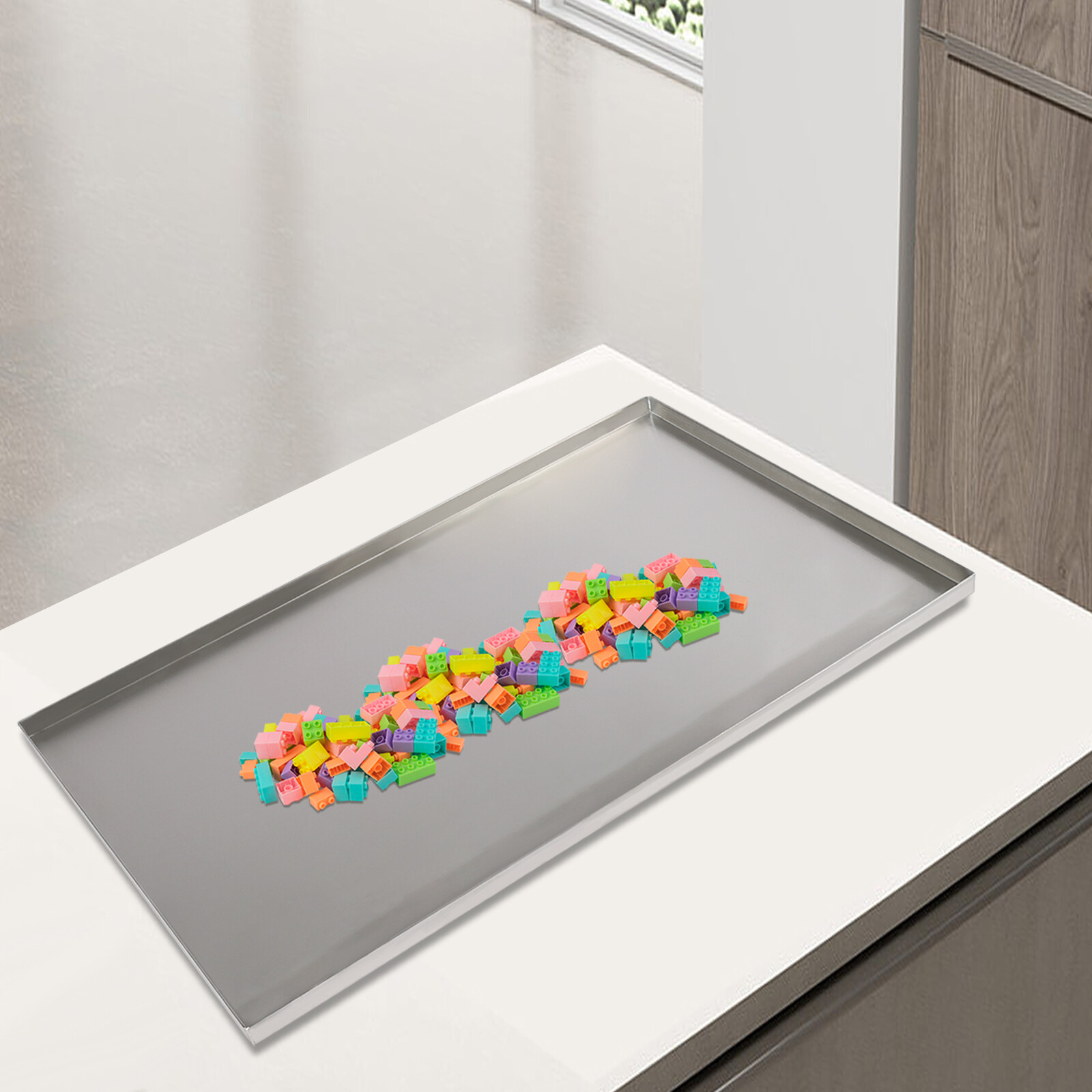 Metal Replacement Dog Crate Tray Galvanized Steel Chew Proof Leak Proof ...