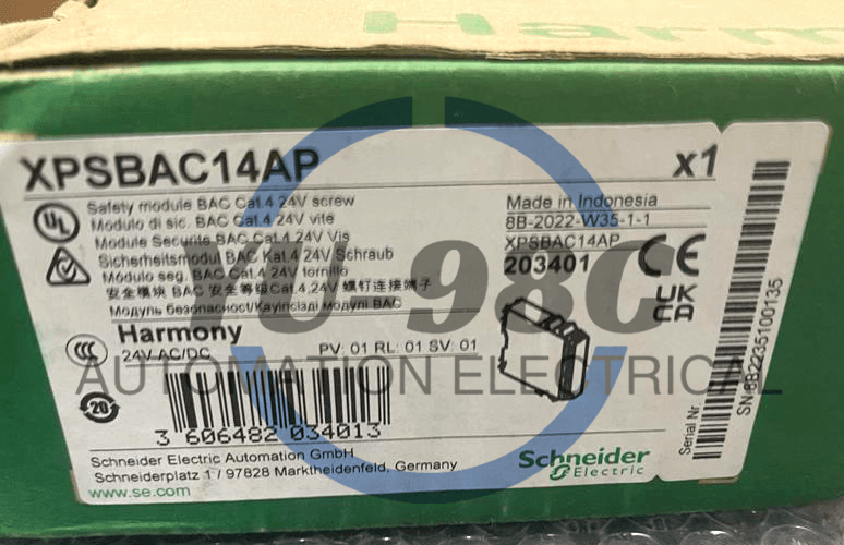 XPSBAC14AP safety relays, brand new original genuine product，free ...