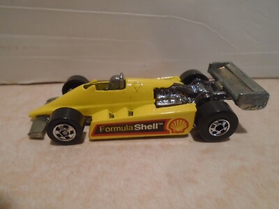 1982 VINTAGE MATTEL HOT WHEELS SHELL GAS FORMULA 1 RACE CAR MINT IN ...