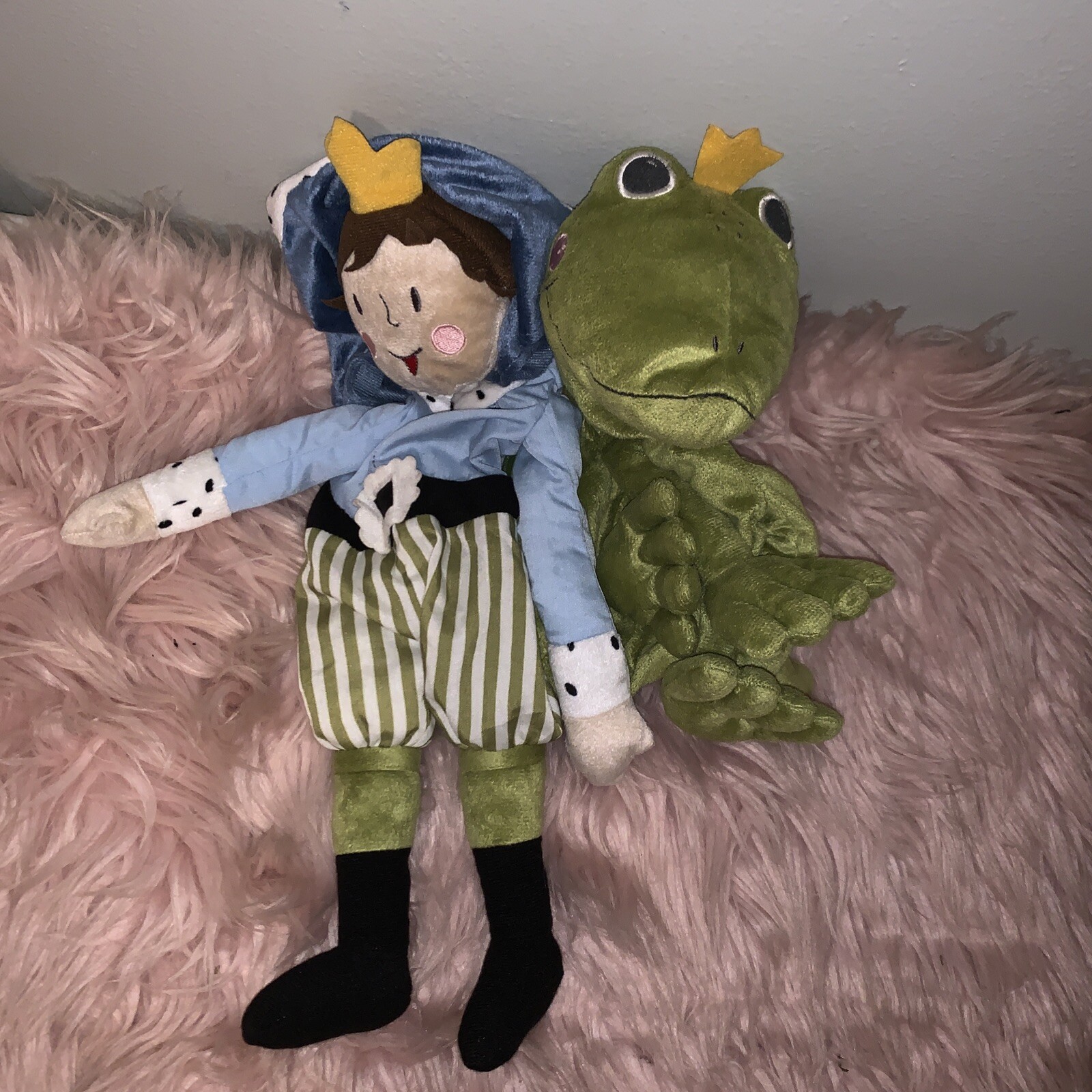IKEA The Frog Prince Doll KVACK 2 in 1 Transforming Reversible Plush ...