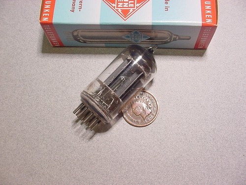 TELEFUNKEN 12AX7 TUBE (strong tested poor cosmetic) *** | eBay