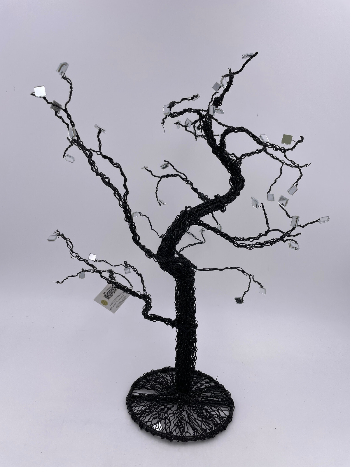 Department 56 Black Wire Mirror Tipped Tree #98636 | eBay
