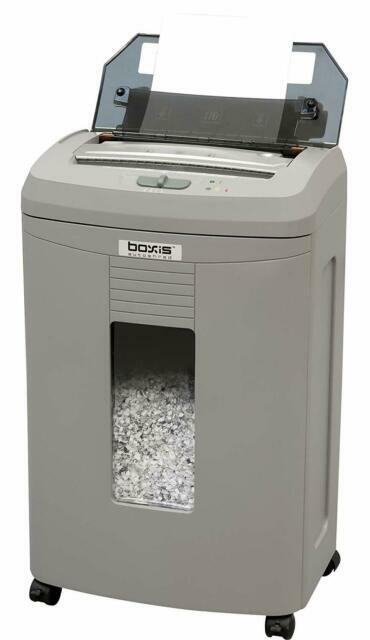 BOXIS AF110 AutoShred 110 Sheet Autofeed Microcut Shredder - Gray for ...