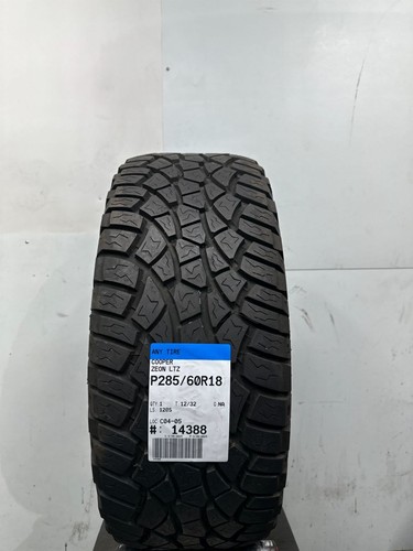 1 Cooper Zeon LTZ Used Tire P285/60R18 2856018 285/60/18 12/32 | eBay