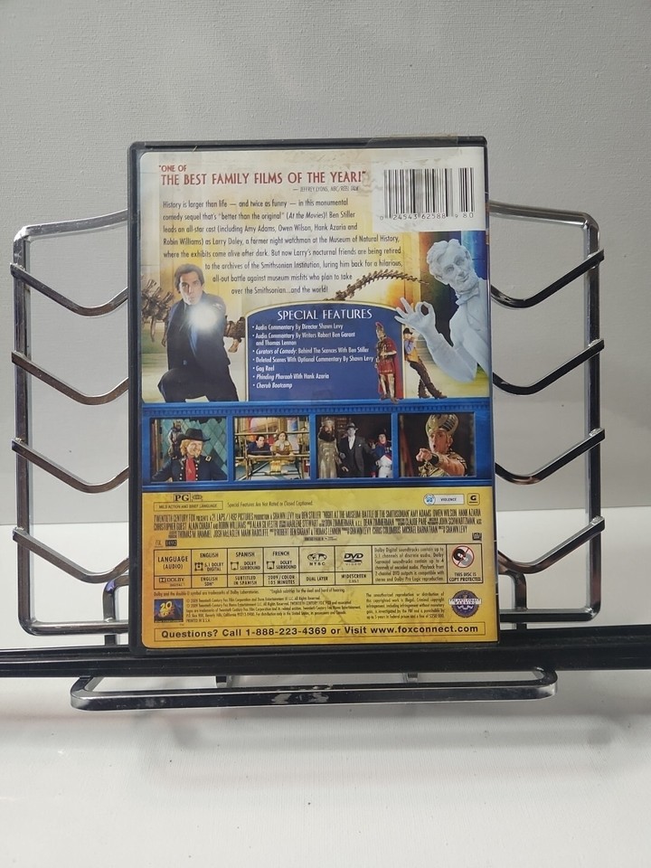 Night at the Museum: Battle of the Smithsonian (DVD, 2009) 24543625889 ...