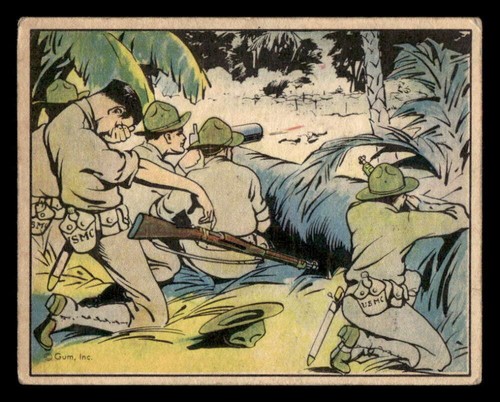 1941 War Gum Uncle Sam R164 Marine-Jungle Expedition #35 VG XX2503 | eBay