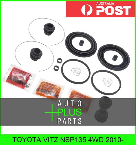 Fits VITZ NSP135 4WD - Brake Caliper Cylinder Piston Seal Repair Kit | eBay