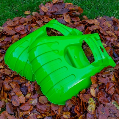 Large hand held leaf grab garden tidy hand scoop-rakes -grabbers | eBay UK