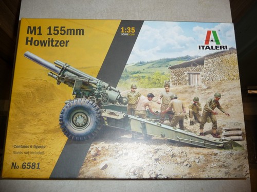 ITALERI M1 155mm HOWITZER MODEL KIT - number 6581 | eBay