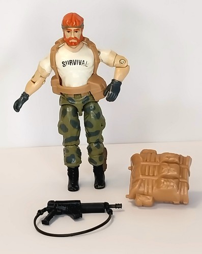 1987 Gi Joe 3.75" Outback v1 Figure Survivalist No Flashlight Hasbro | eBay