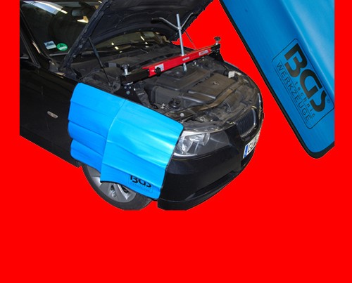 Kotflügelschon er Karosserie Kotflügel Schutzmatte Magnet Schutz Plane ...