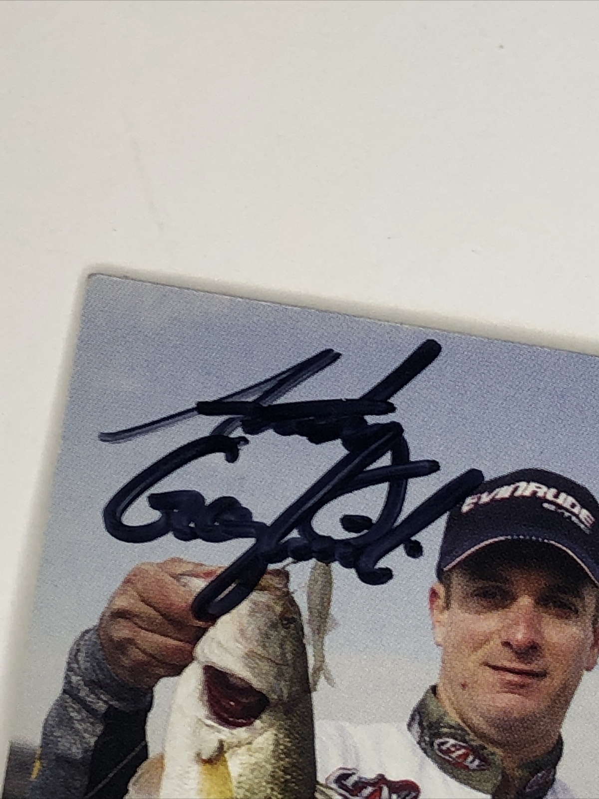 Chevy Pro Angler Anthony Gagliardi Signed Autographed FLW Official ...