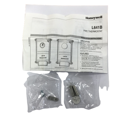 Honeywell L641B 1012 High Limit Pipe Thermostat L641B1012 50 - 95 ...