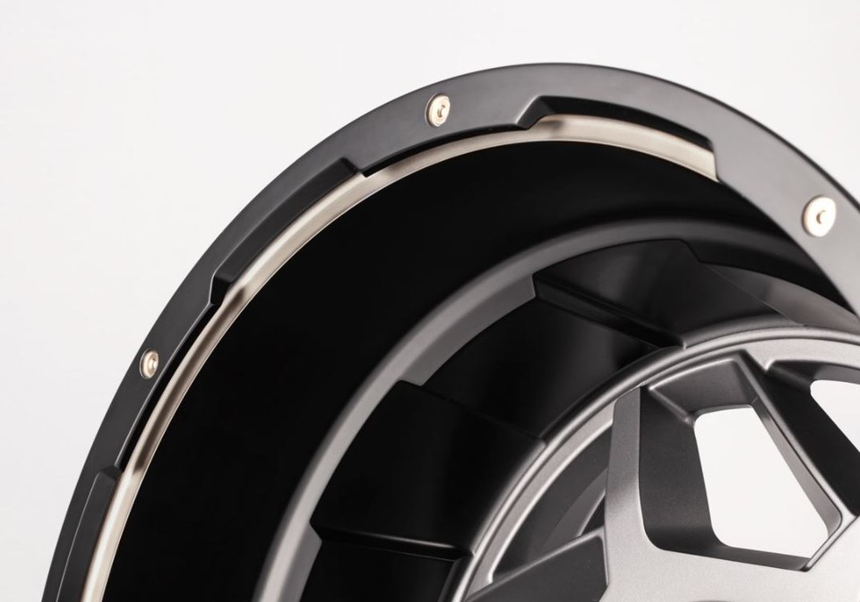 Grid Wheels 20x9 -12 8x170 125.50 GD14 Matte Anthracite w/ Black Lip ...