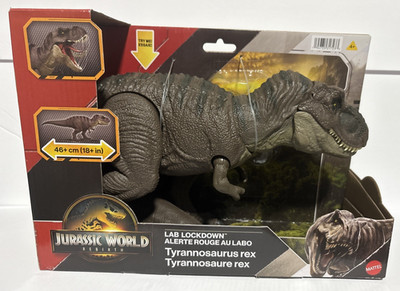 Mattel Jurassic World Rebirth Lab Lockdown Tyrannosaurus Rex JGM16 | eBay
