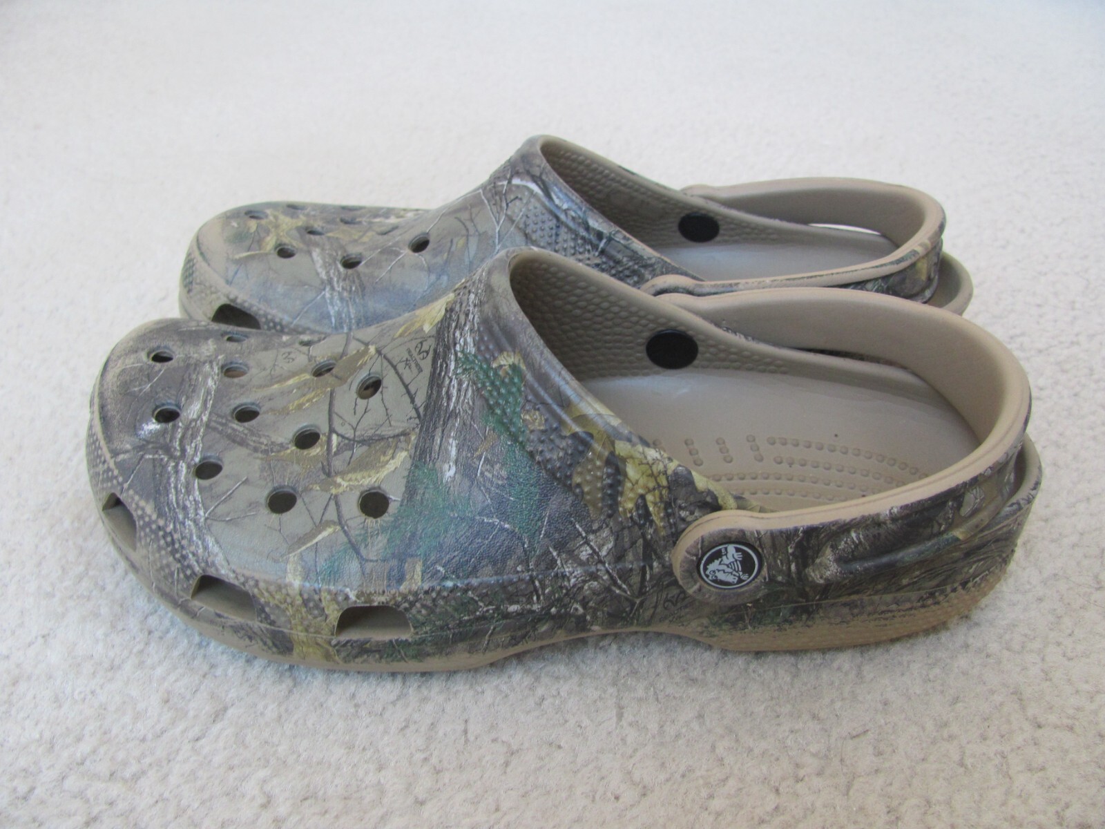 Crocs Men's Camouflage Pattern Rubber Warm Weather Cl… - Gem