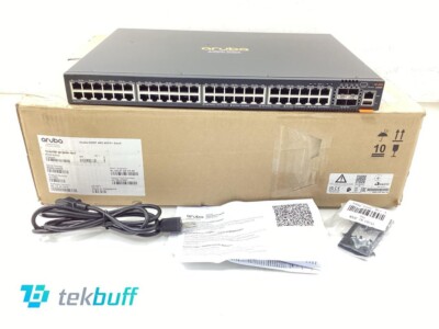 HPE Aruba JL726A - 6200F 48G 4SFP+ CX 6200 Networking Switch (JL726A# ...
