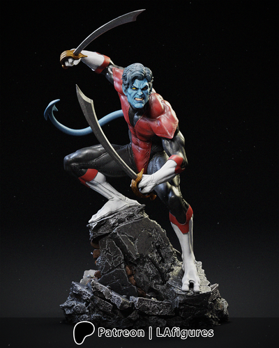 Nightcrawler, Resin Scale 1:9 Model Kit Unpainted 3d Printed GK Statue ...