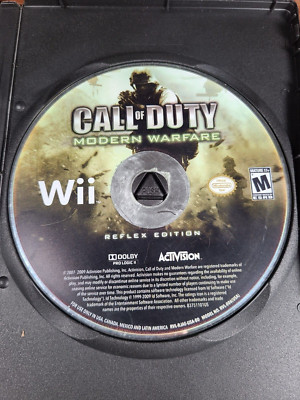 Call of Duty: Modern Warfare -- Reflex Edition (Nintendo Wii, 2009 ...