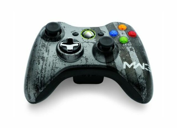 Custom Modern Warfare 3 Mw3 Xbox 360 Wireless Controller W/ Black ABXY ...
