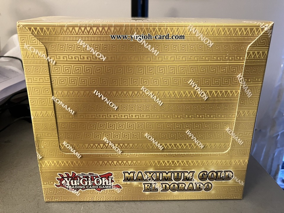 Yugioh-Maximum Gold El Dorado-Display-Sealed-5 Boxes- 1st Edition-English | eBay