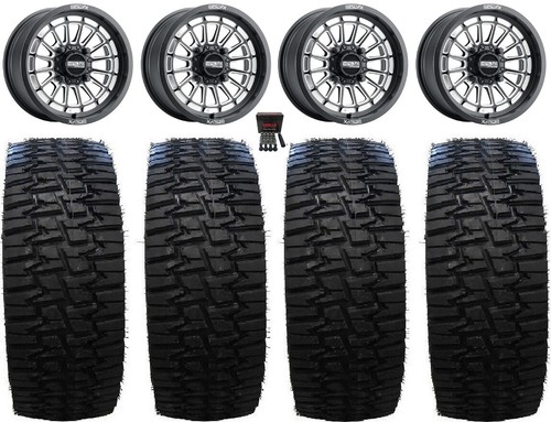 MetalFX Delta CC 15" Wheels Bk 33" Desert Race Tires Renegade Outlander ...