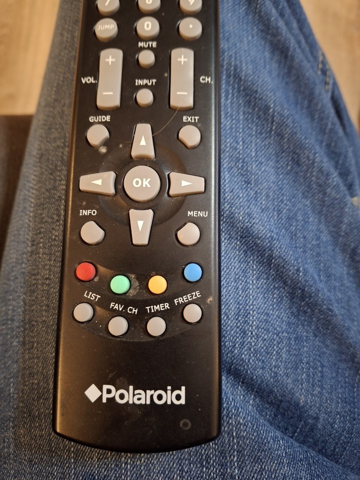 Polaroid P4084-4 OEM Original TV Television Replacement Remote Control ...