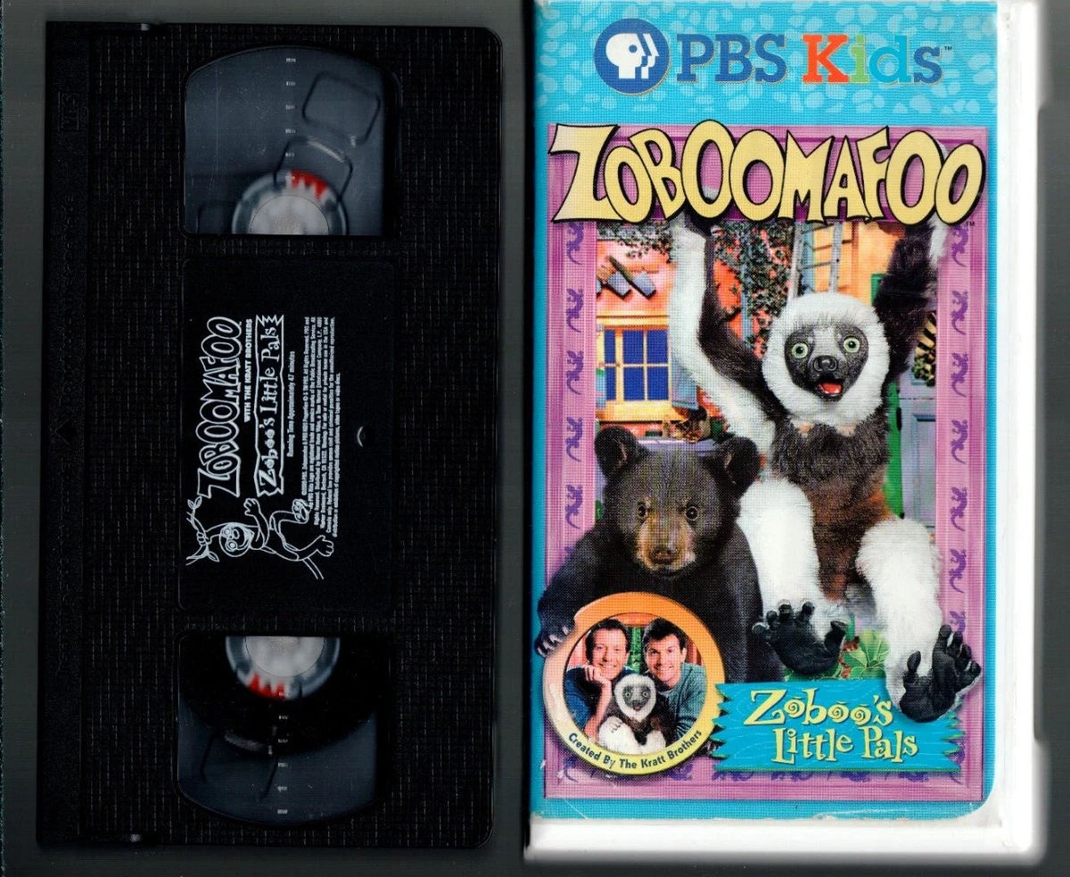 Pbs Kids Zoboomafoo Zoboos Little Pals Vhs Video Rare