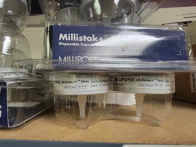 Millipore Millistak Capsule Filter XG3P026E08 Filter 3 Pack for sale ...
