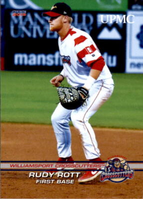 2019 Williamsport Crosscutters Choice #23 Rudy Rott Holmen Wisconsin WI ...