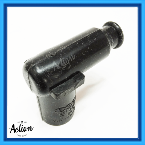 GO KART PVL SPARK PLUG CAP 5K OHM RESISTOR BLACK SILICONE IAME X30 ...