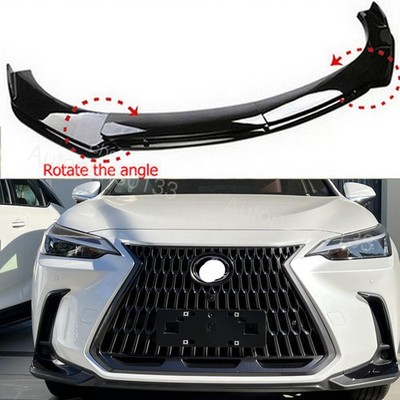 For Lexus NX 200t F Sport 2015-2017 Front Bumper Lip Splitter Set ...