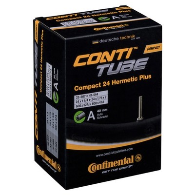 Continental Compact Tube Wide Hermetic Plus Schrader 40MM Valve - 20 X ...