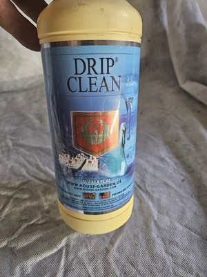 House & Garden Drip Clean 1000mL / 1 Liter -flushing solution clean 1L ...