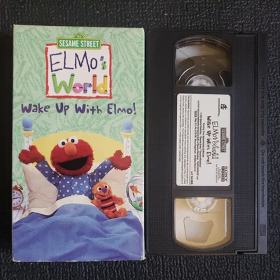 VHS Sesame Street - Elmos World - Wake Up | Grelly USA