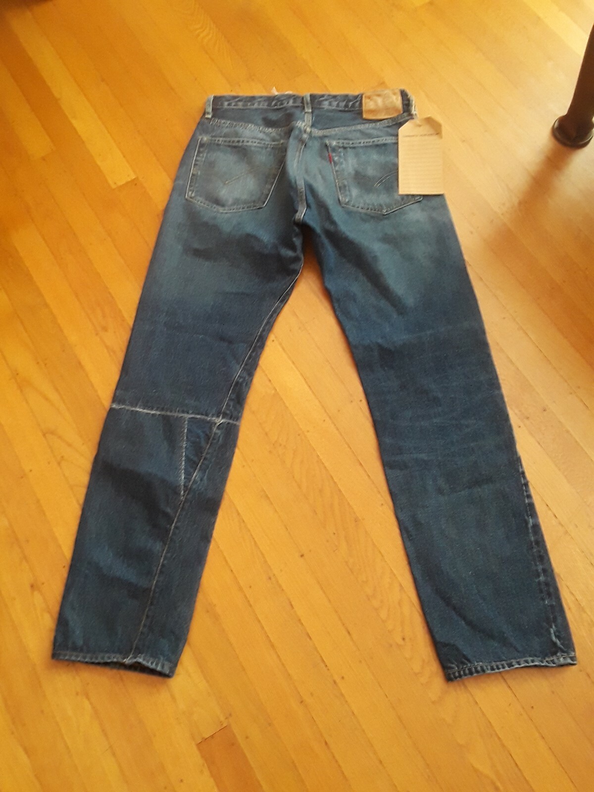 LEVI LVC 501Z XX VTG 1954 RUFF N TUFF BIG E JEANS 32 × 31 RED LINE ...