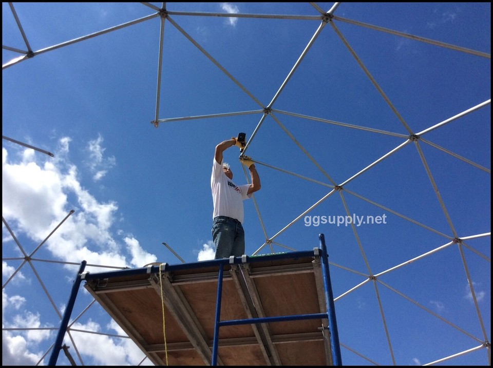 Geodesic Dome 38ft._5V frequency Frame Only + FREE SHIPPING! | eBay