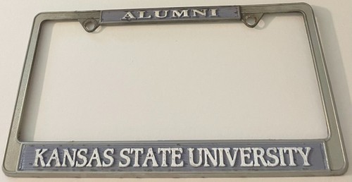 Kansas State University Alumni License Plate Frame METAL | eBay